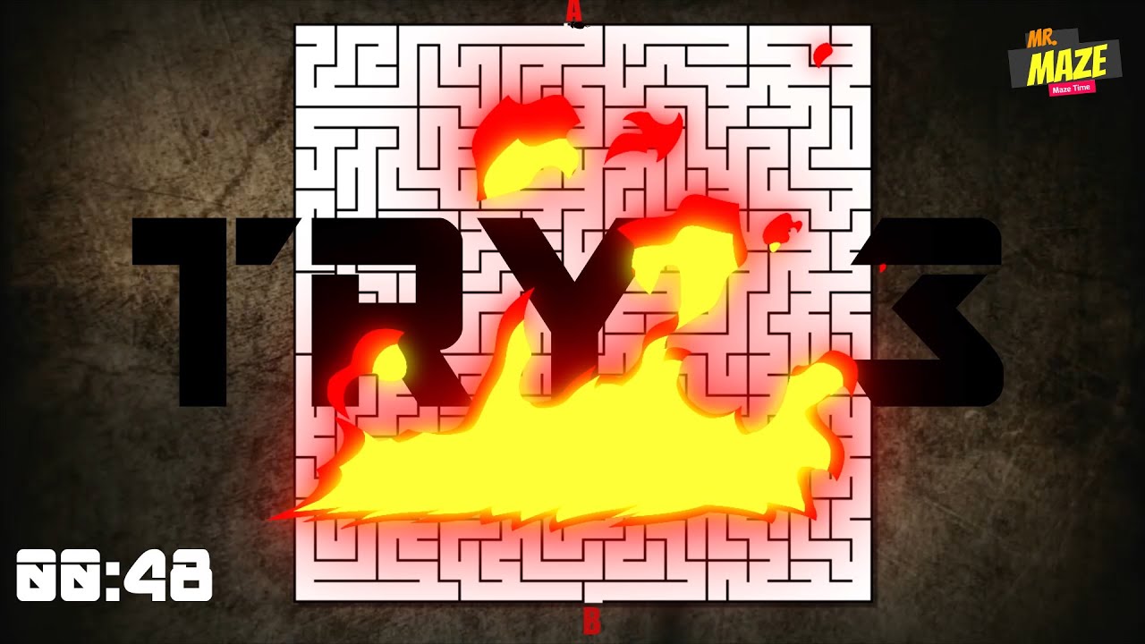 ♠ Solving 30 by 30 sigma maze in 46 Seconds | Mr.Maze Solve Easy and ...