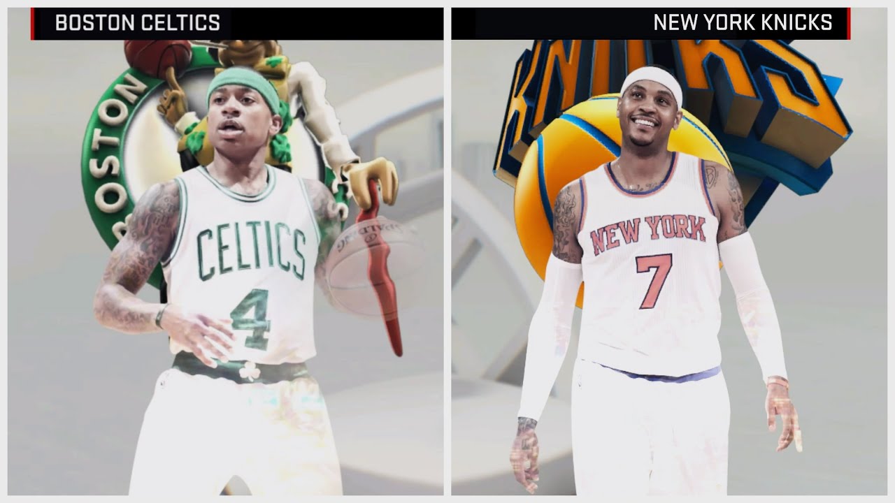 NBA 2K17 - Boston Celtics vs New York Knicks (PS5 Backwards ...
