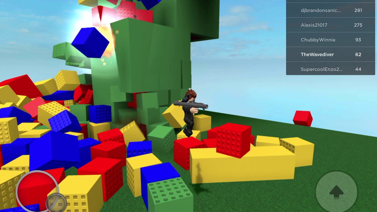 Nuking the noob! (Roblox) - YouTube