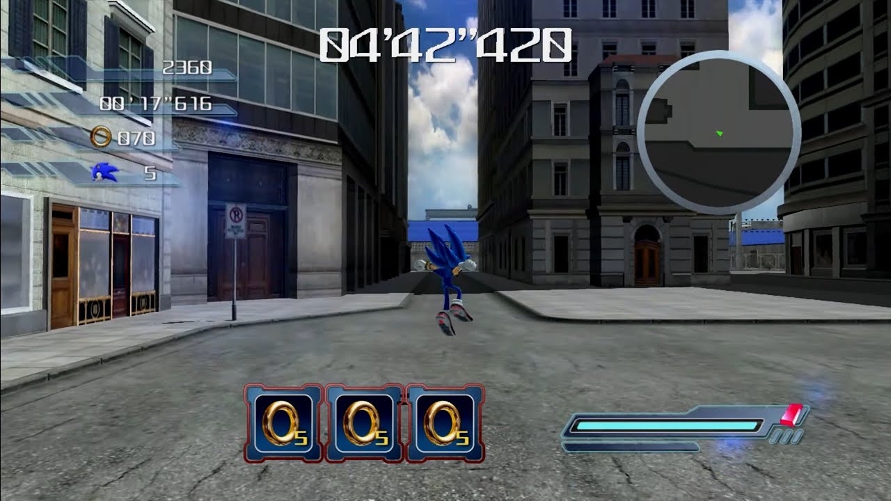 Hotel Festival of Rings 52,000 Points - Sonic 06 (360) - YouTube