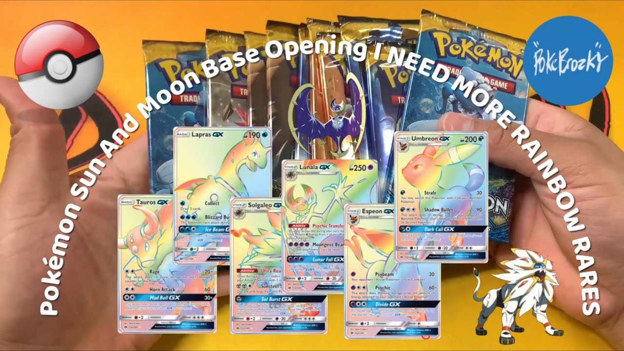 Pokémon Sun And Moon Base Rainbow Hunting! - YouTube