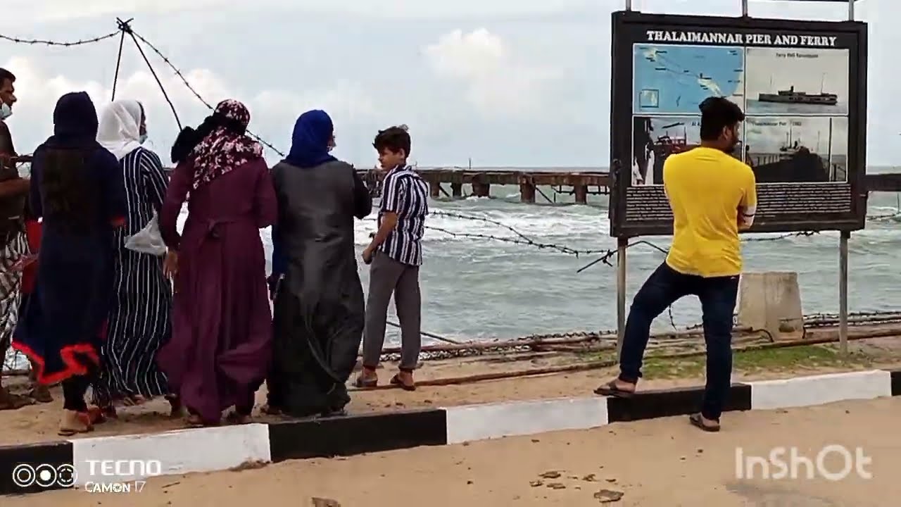 SRI LANKA TALAIMANNAR PIER - YouTube