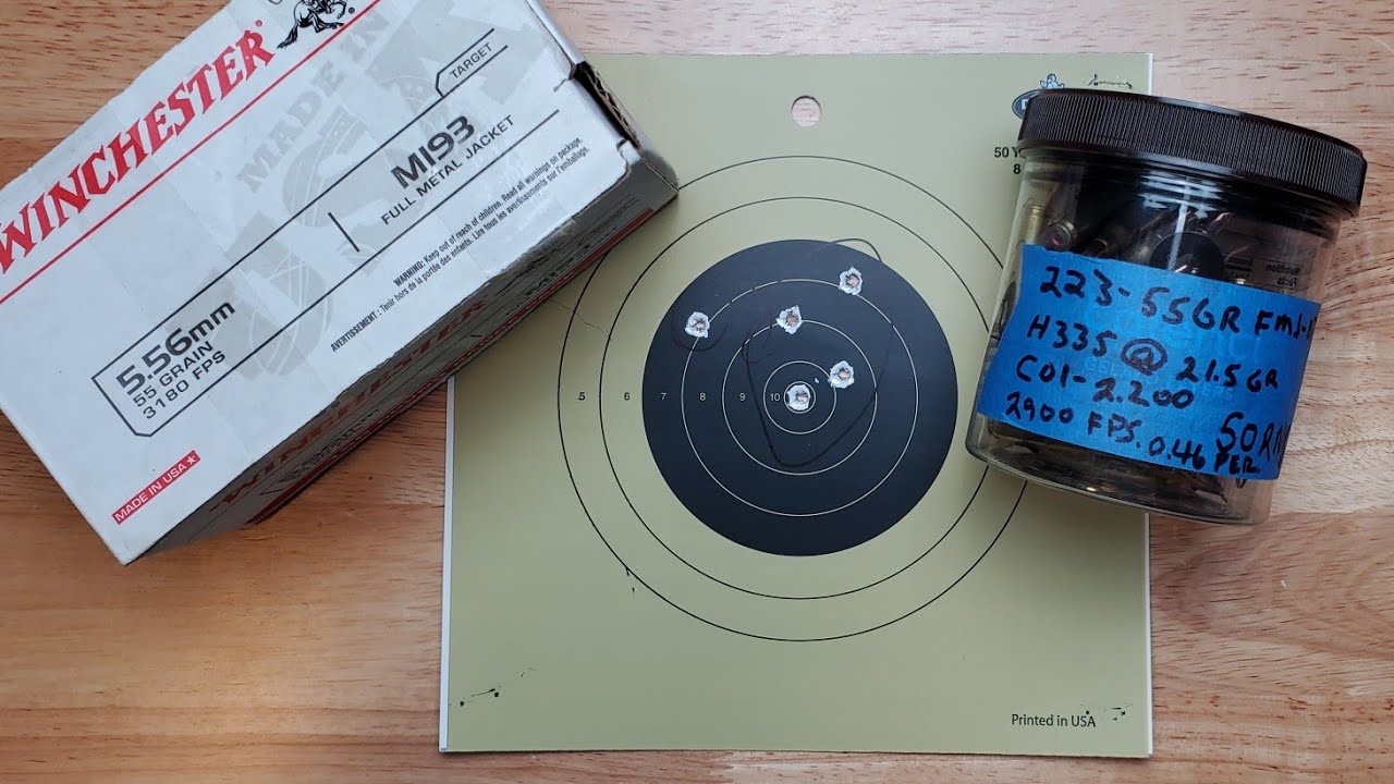 DEAD NUTS PERFECT!! Testing the ACCURACY of Reloads. Did it hit the ...