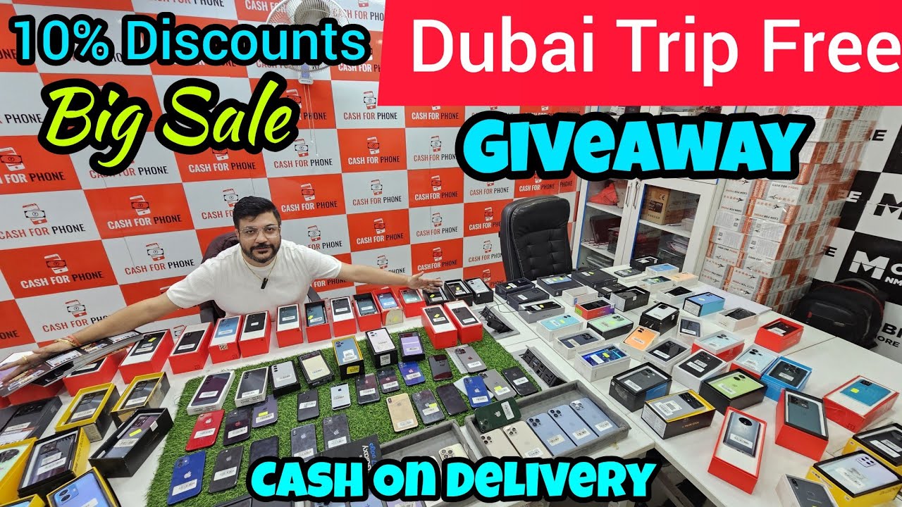 Cash On Delivery IPhone 16 || Dubai Trip Free Giveaway 10% Discounts On ...