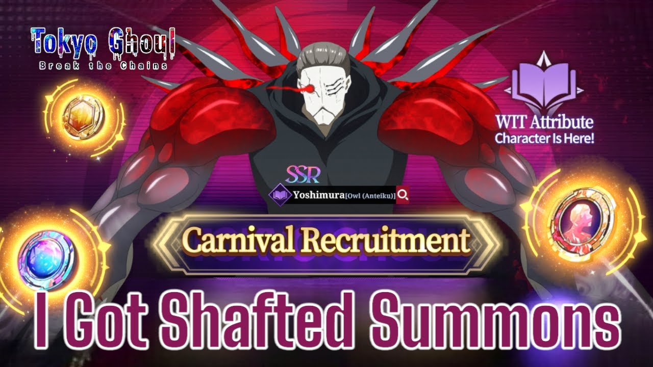 Yoshimura Owl Anteiku Summons & Overview - Tokyo Ghoul Break The Chains ...
