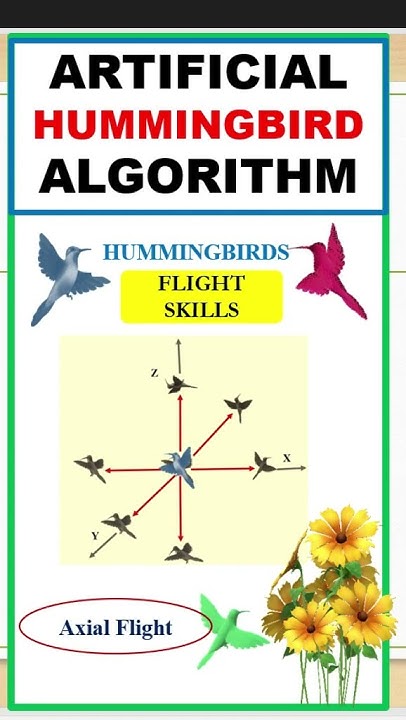Artificial Hummingbird Algorithm @RitikaxRayPixy #shorts - YouTube