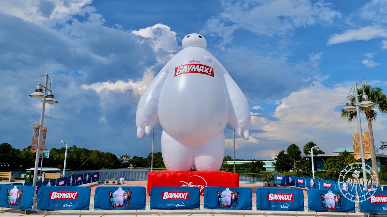 Giant Inflatable Baymax at Disney's Hollywood Studios | Walt Disney ...