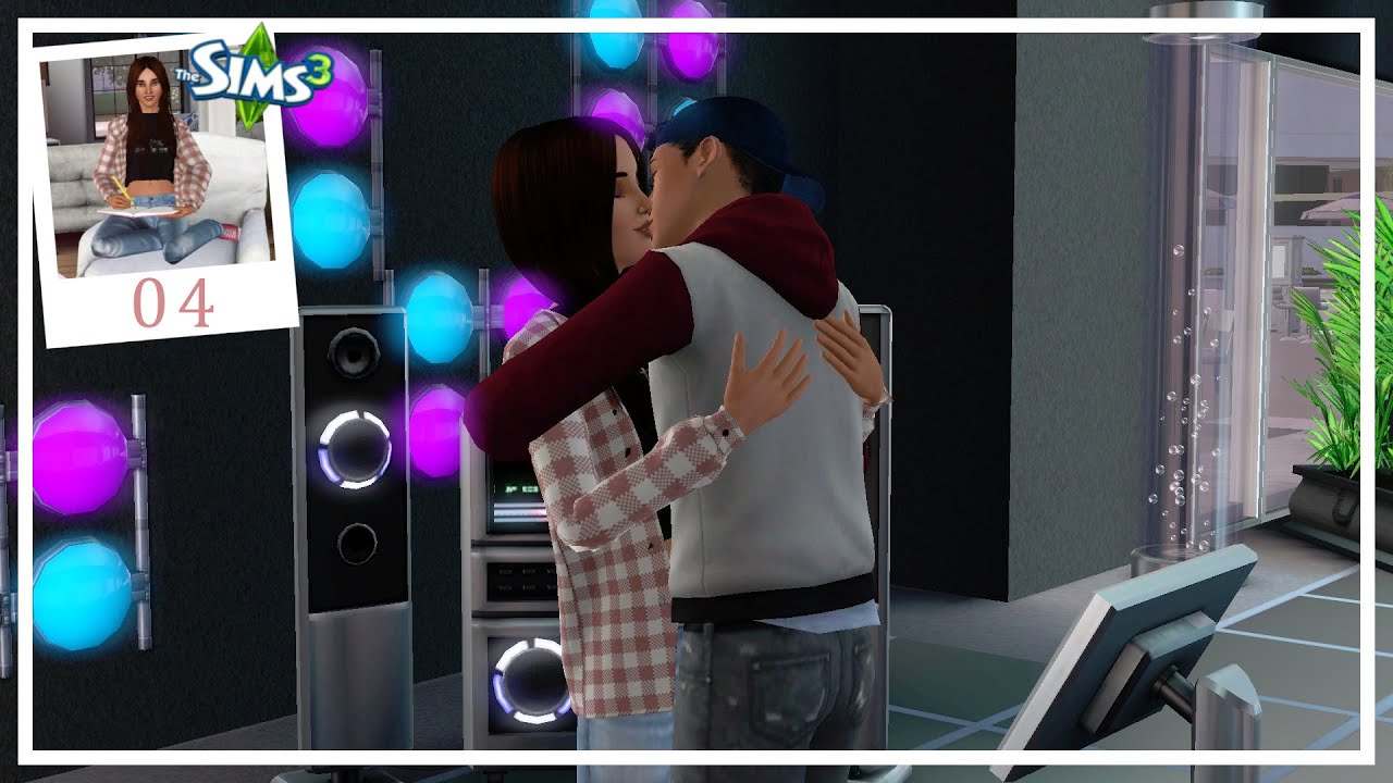 Their first kiss The Sims 3 Showtime 136 - YouTube