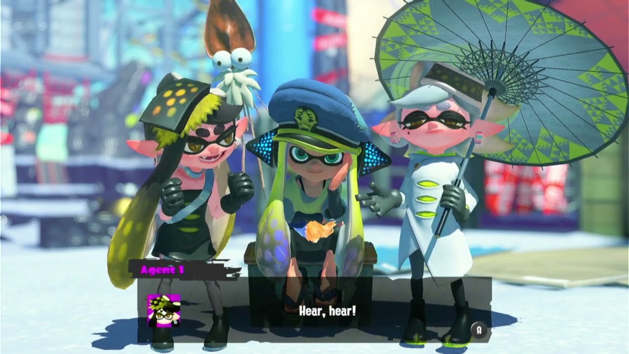 Splatoon 3 Story Cutscene When You Return After Beating The Story - YouTube