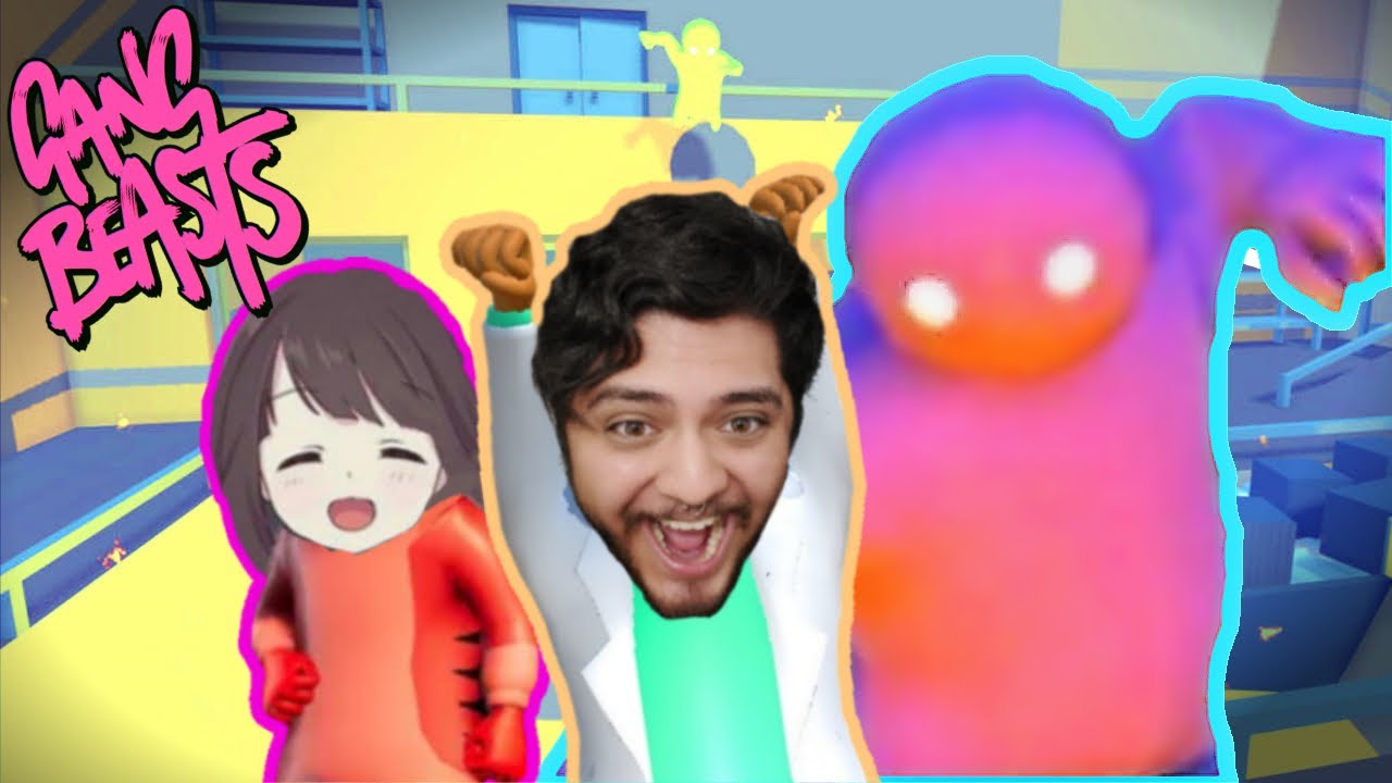 🤬DEJAMOS DE SER HERMANOS POR GANG BEASTS🤣 - YouTube