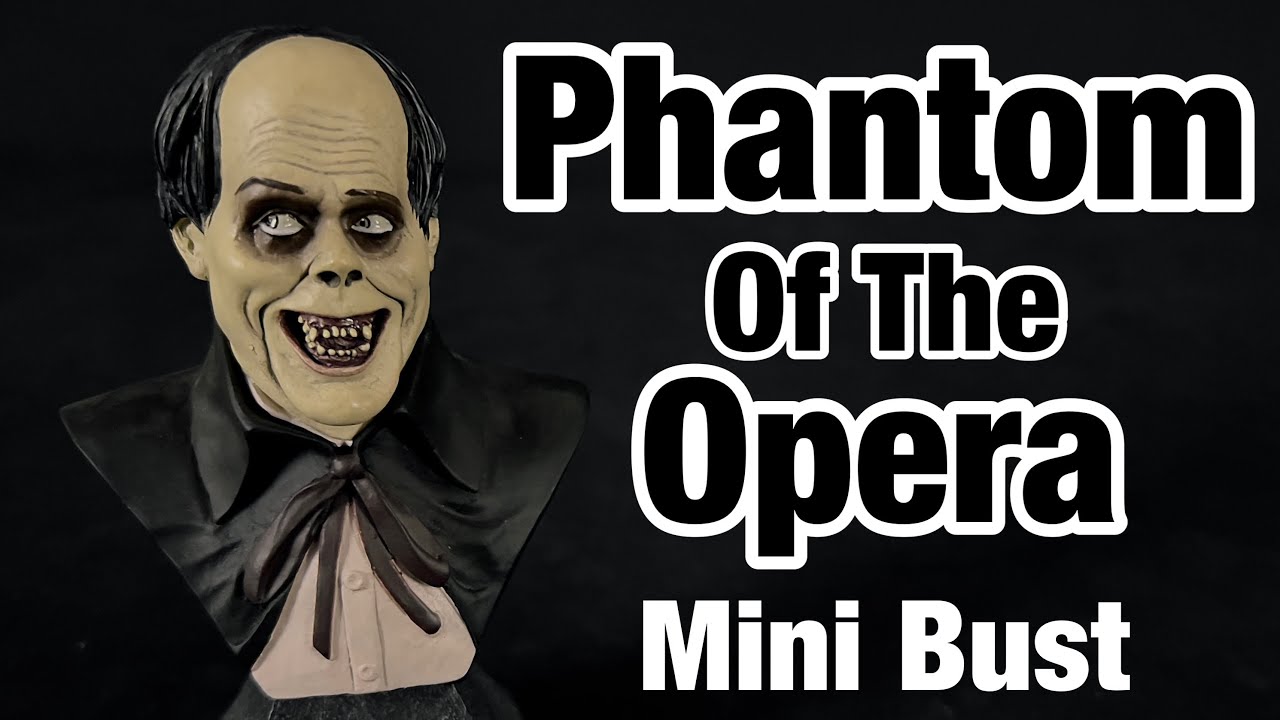 Trick Or Treat Studios: Universal Monsters 1925 The Phantom Of The Opera Lon Chaney Mini Bust ...