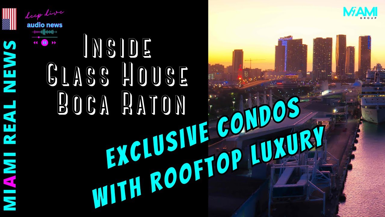 Glass House Boca Raton: Rooftop Bliss & Modern Elegance - YouTube