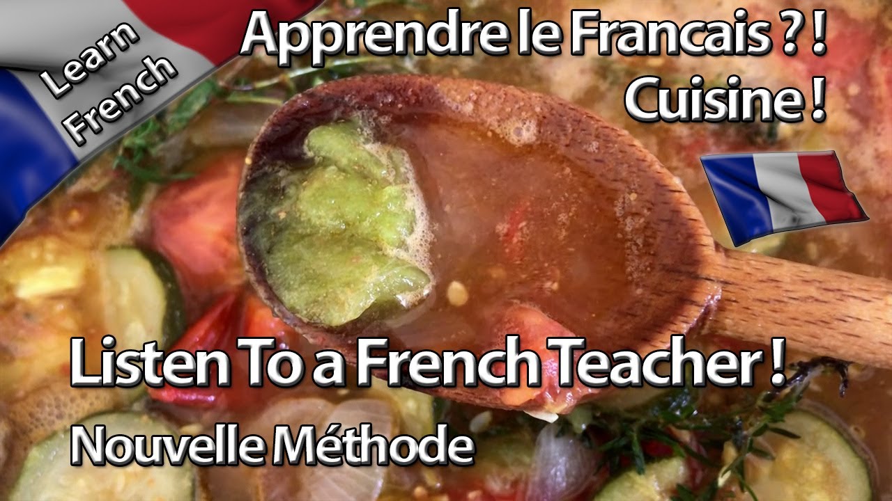 Learn french.Cooking with a french teacher a pasta sauce.Food in France ...