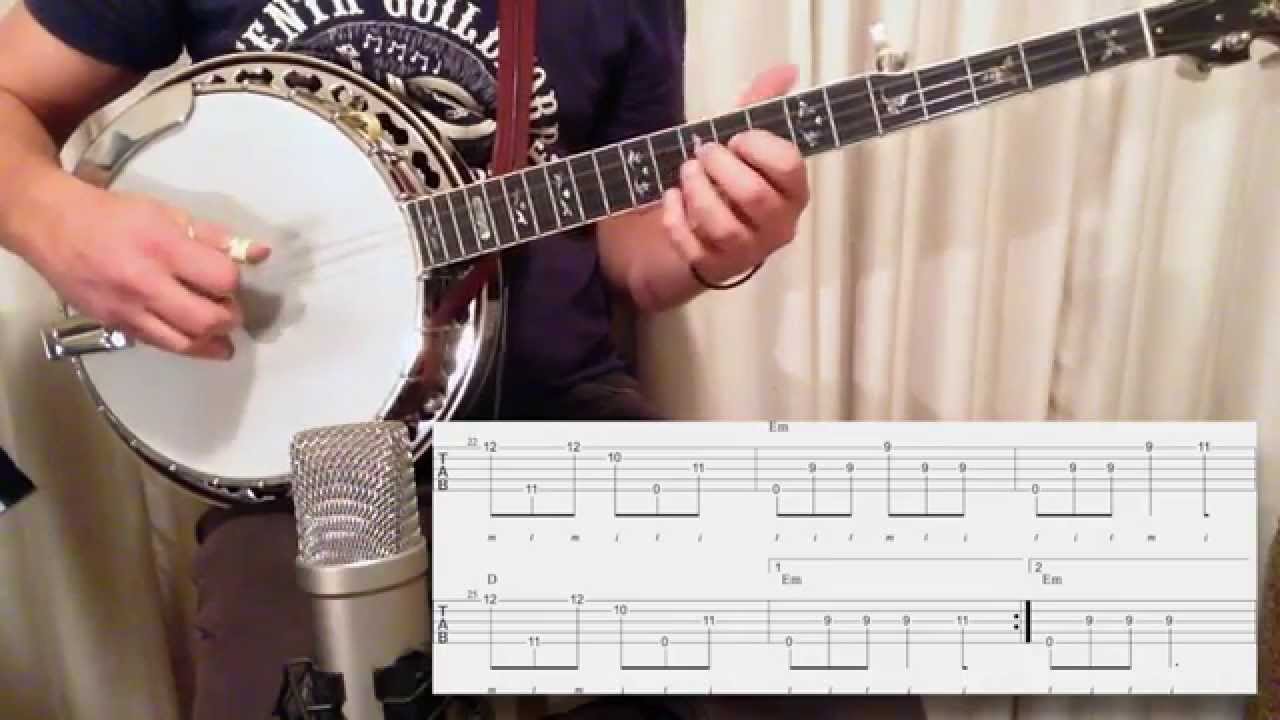 The Swallowtail Jig: Melodic Banjo Lesson (Free TAB) - YouTube