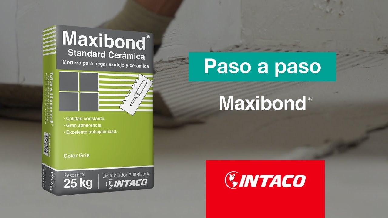 Maxibond | Paso a Paso - YouTube