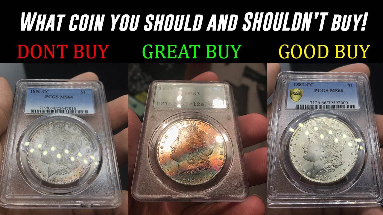 What coins you should and SHOULD NOT buy! | Coin Eye Appeal & Rarity ...
