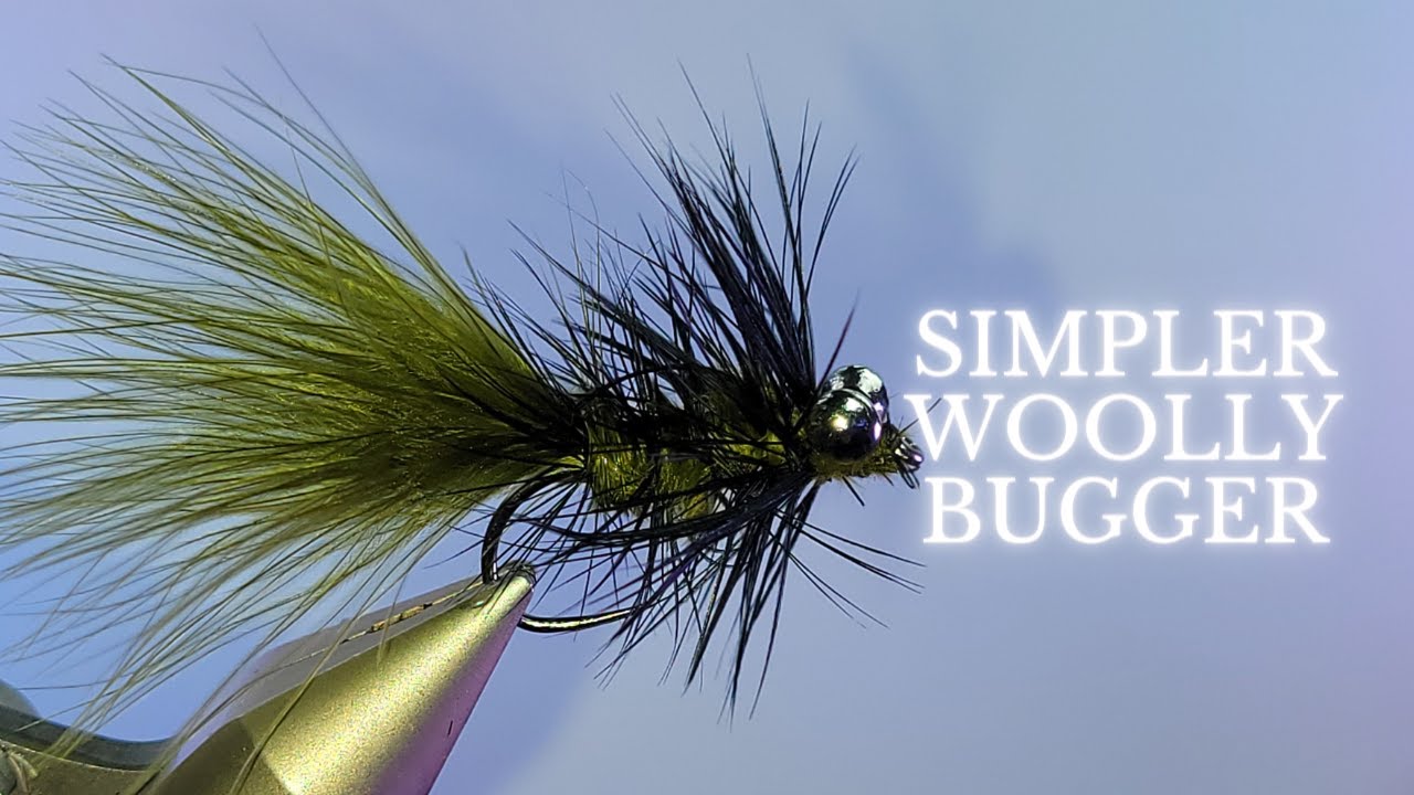 Streamer Simpler Woolly bugger - YouTube