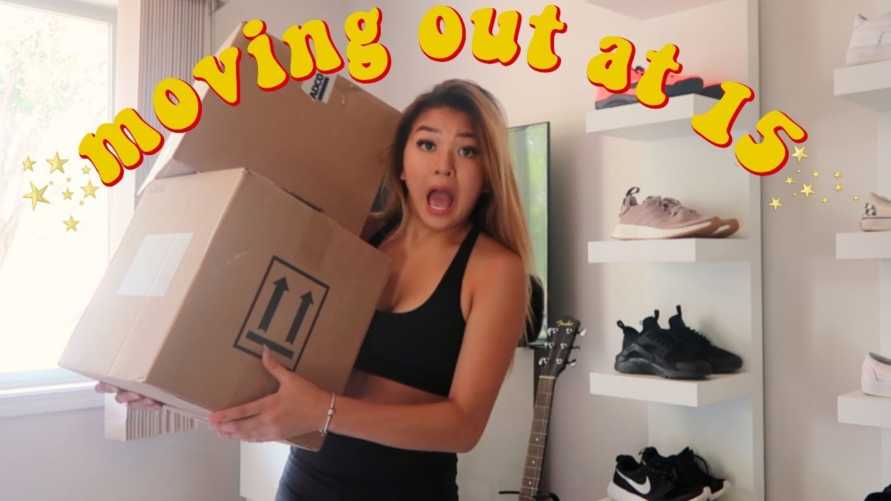 Moving Out At 15 Vlog 1 Maiphammy Youtube
