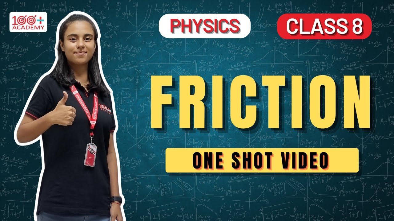 Friction Class 8 Science | Full Chapter | Types, Effects, and ...