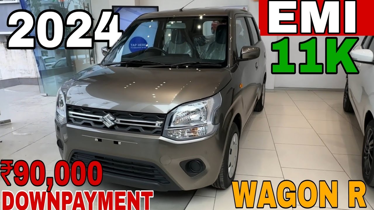 Maruti Suzuki WAGON R ZXI 2024 EMI DOWN PAYMENT Price Lone || Discount ...