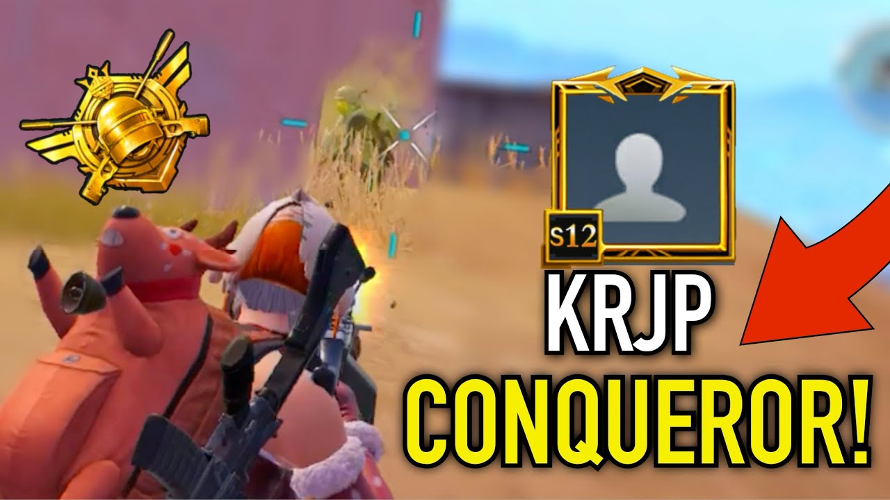 KRJP CONQUEROR! 1vs4 | PUBG MOBILE - YouTube