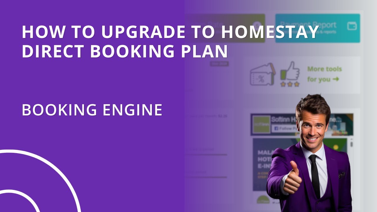 How to Upgrade to Homestay Direct Booking Plan (Hotel Booking Engine ...