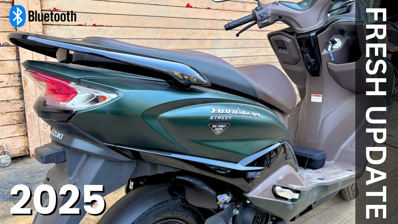 2025 SUZUKI BURGMAN - BETTER THAN ACCESS 125 / APRILIA 160? | UPDATES ...