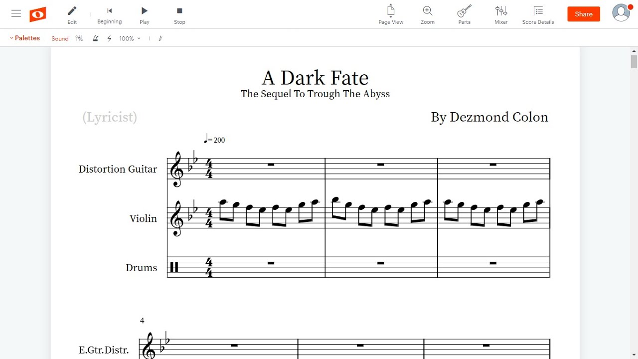 A Dark Fate By DezdreadZ, the sequal to Through The Abyss - YouTube