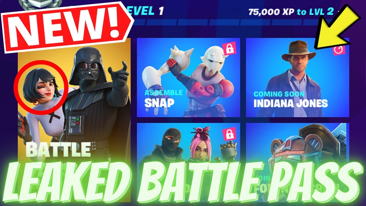 Fortnite Chapter 3 *SEASON 3* Leaked Battle Pass Skins! 👀 (Live Event ...