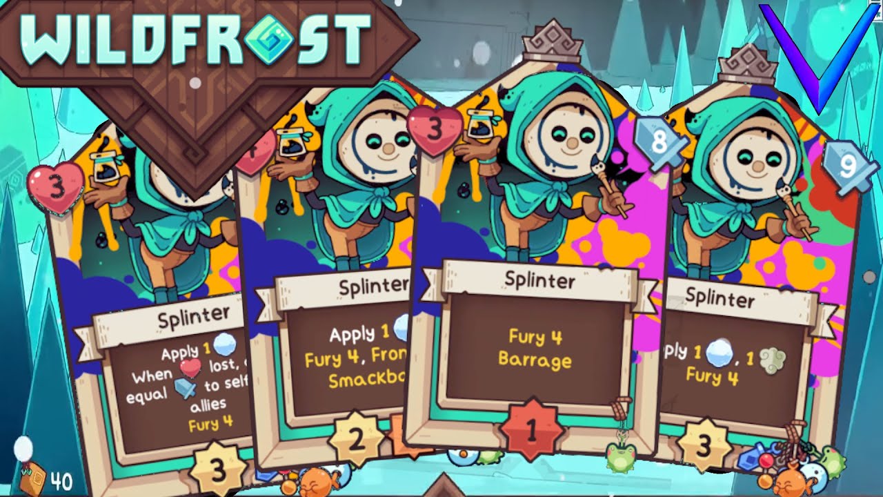 (beta released!!!) The Many Faces of Splinter - Wildfrost 1.1.0 - YouTube