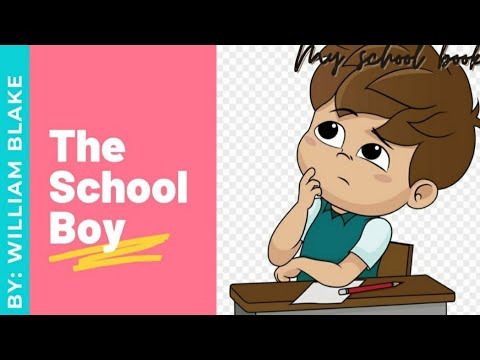 👨🏻‍🦱The School Boy || By-William Blake || GRADE-8 || #Recitation || # ...