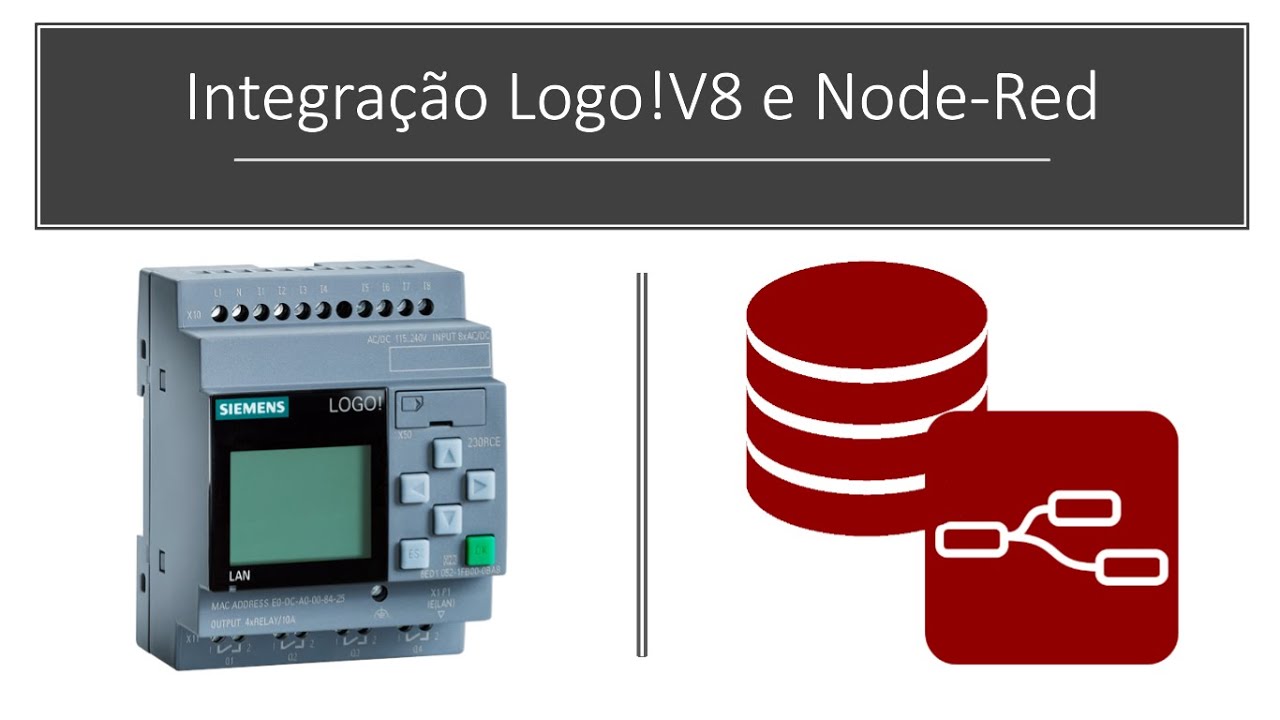Integração Logo!V8 e Node-Red - YouTube