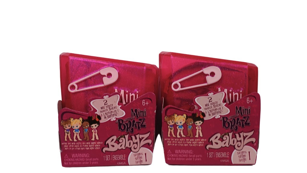 Miniverse Mini Bratz Babyz Series 1 Blind Box Unboxing Review - YouTube