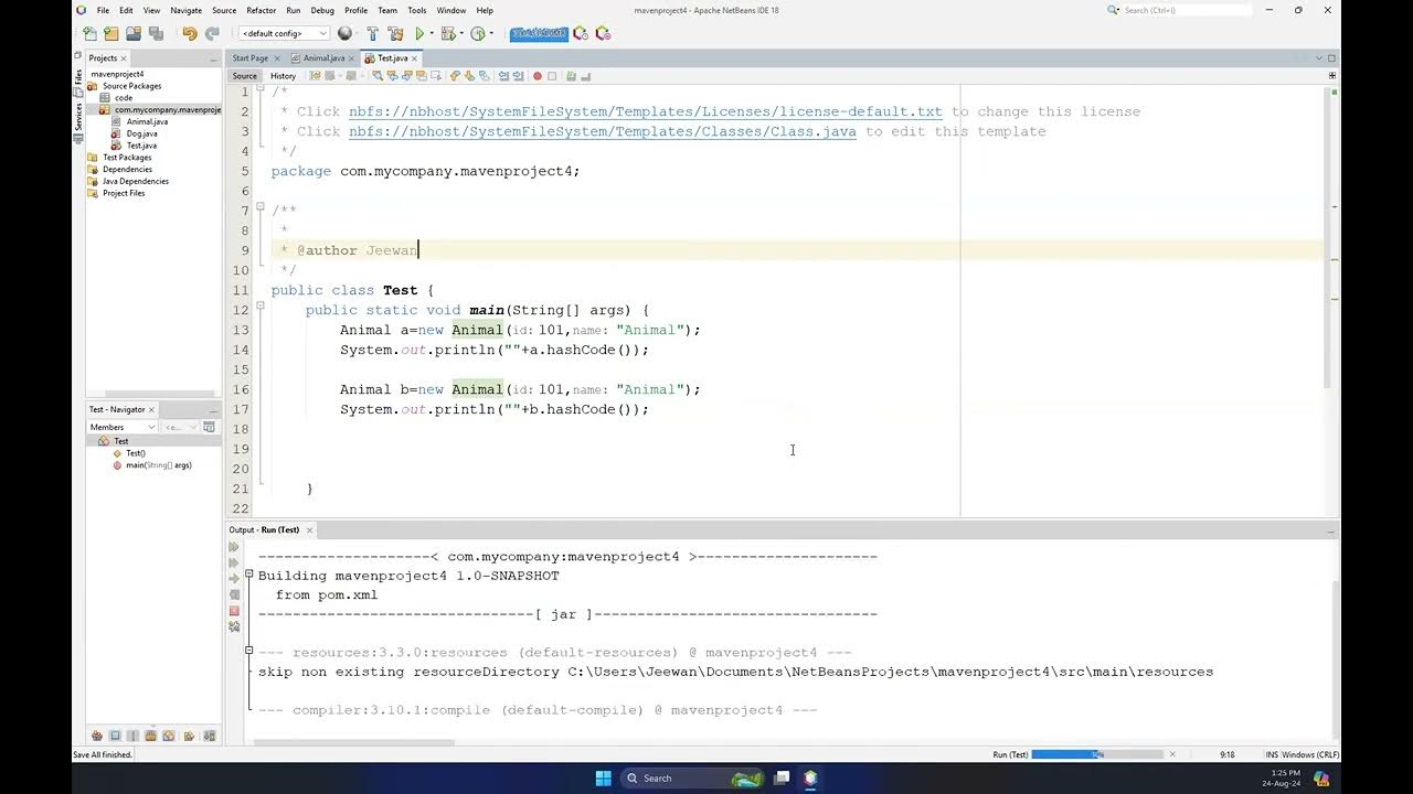 Java Object Class - YouTube