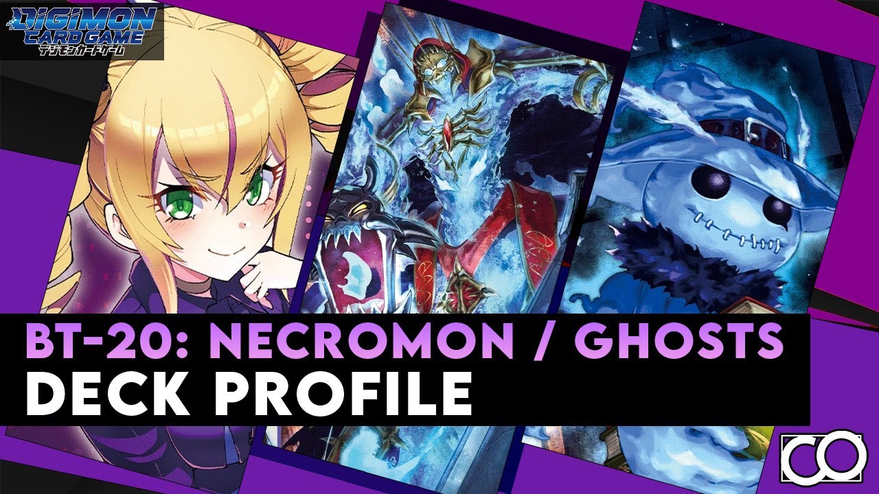 BT-20 Necromon and His Ghostie Pals Deck Profile! (Digimon Card Game ...