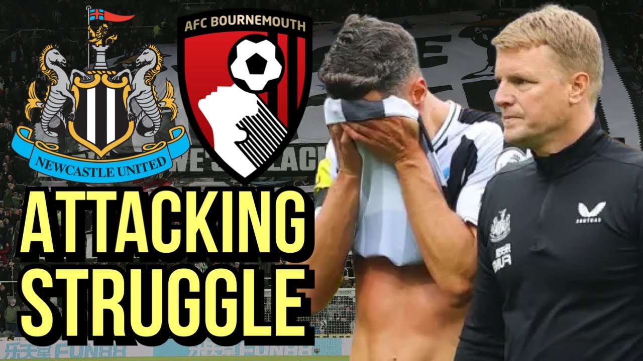 TOUGH GAME FOR THE TOON! Newcastle United 1-1 Bournemouth | MATCH VLOG ...