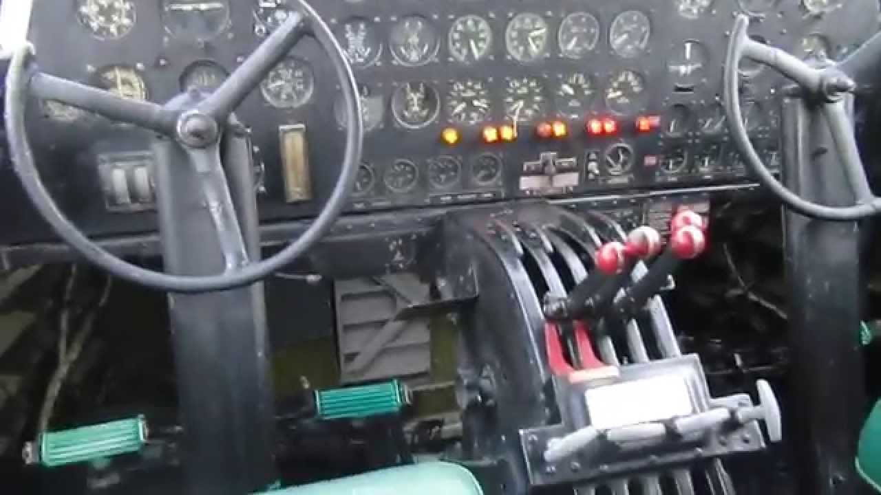 Indiana Jones, Short Solent Mark III Passenger Flying Boat Cockpit tour ...