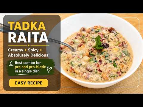 Tadka Raita | Food Is Fuel - Healthy Food Made Tasty | YouTube Shorts | 2026