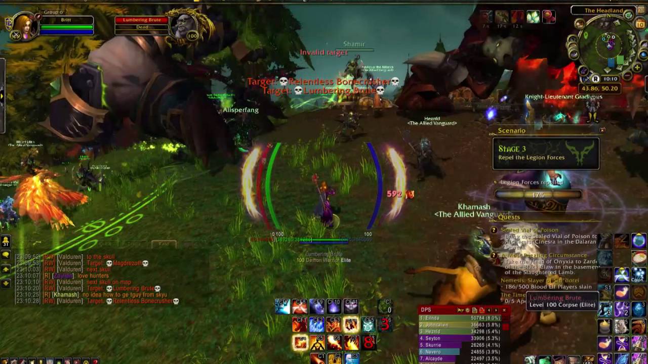 Hillsbrad foothills legion invasion 7.0 World of Warcraft pre-launch ...