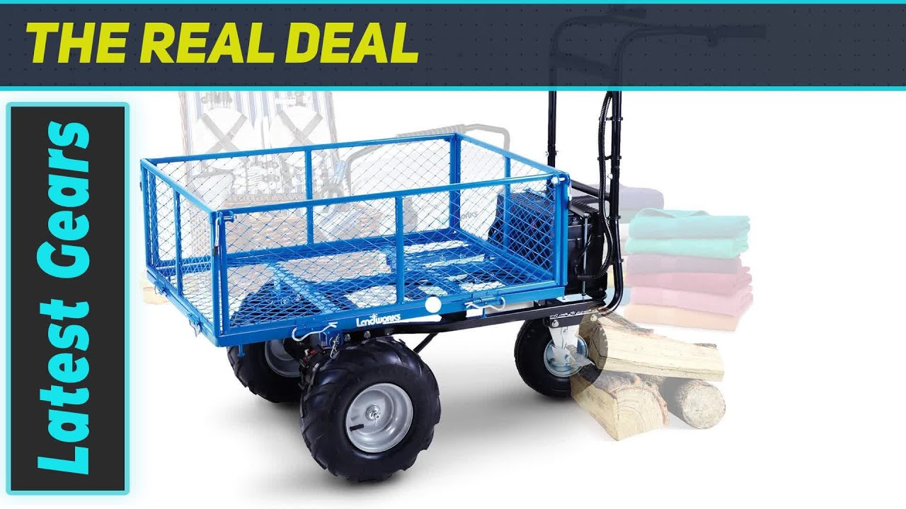 Landworks 500W Electric Wheelbarrow: ULTIMATE Yard Work Helper? - YouTube