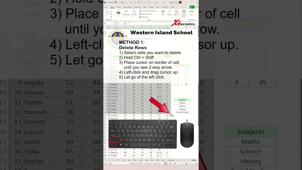 INSERT Rows In Excel Without Affecting Other Rows Excel Tips And INSERT Rows In Excel Without Affecting Other Rows Excel Tips And