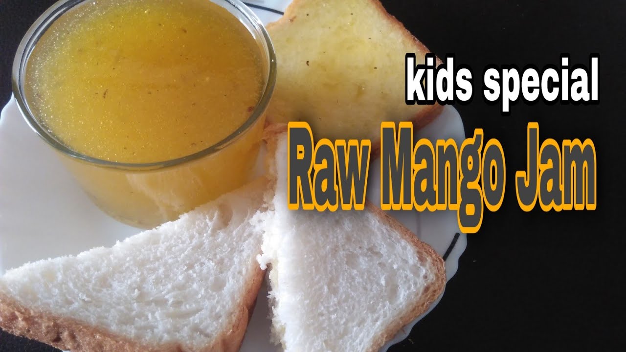 Green mango jam | Few ingredients easy recipe | Quick mango jam | Kids ...
