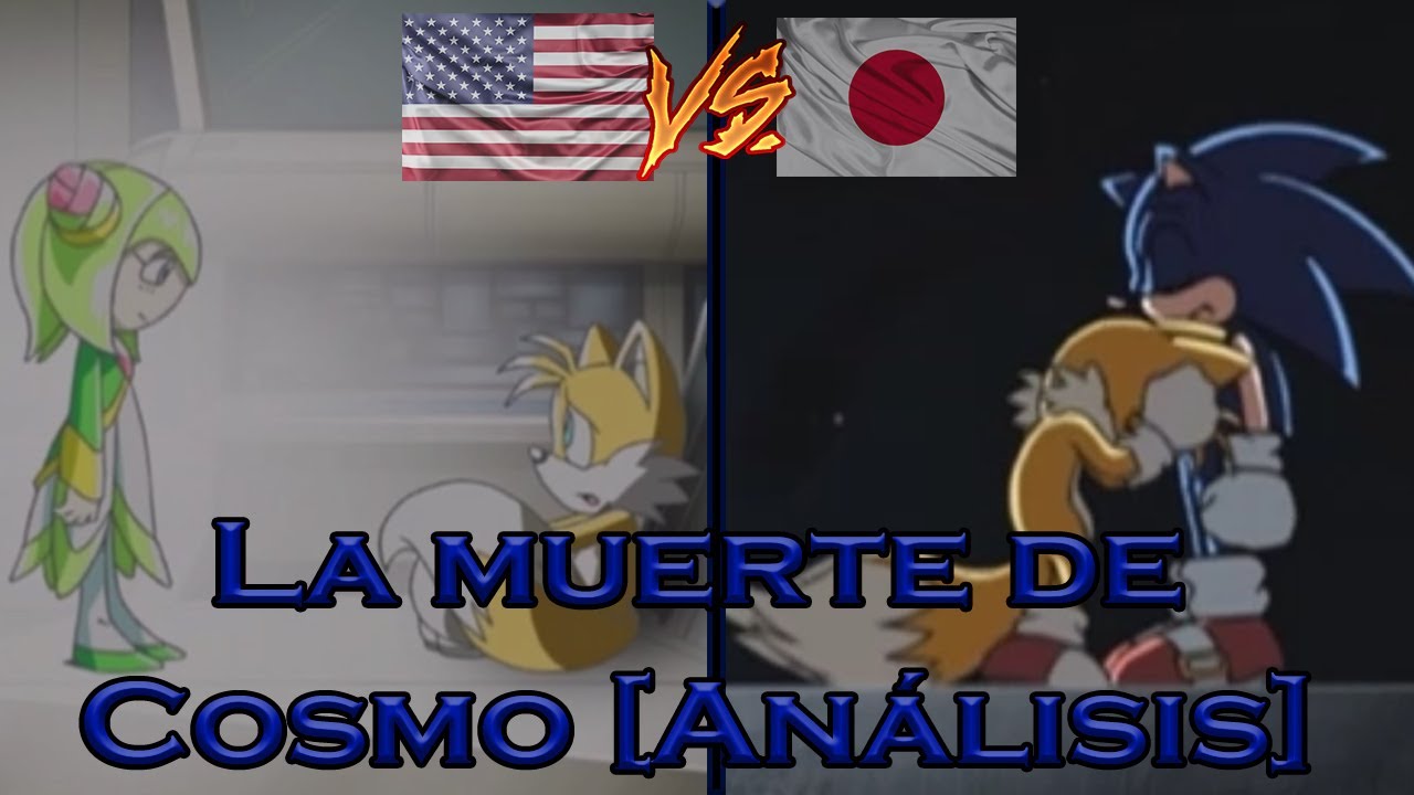 "La Muerte de Cosmo y el Silencio de Sonic" Sonic X [Ingles Vs Japones ...
