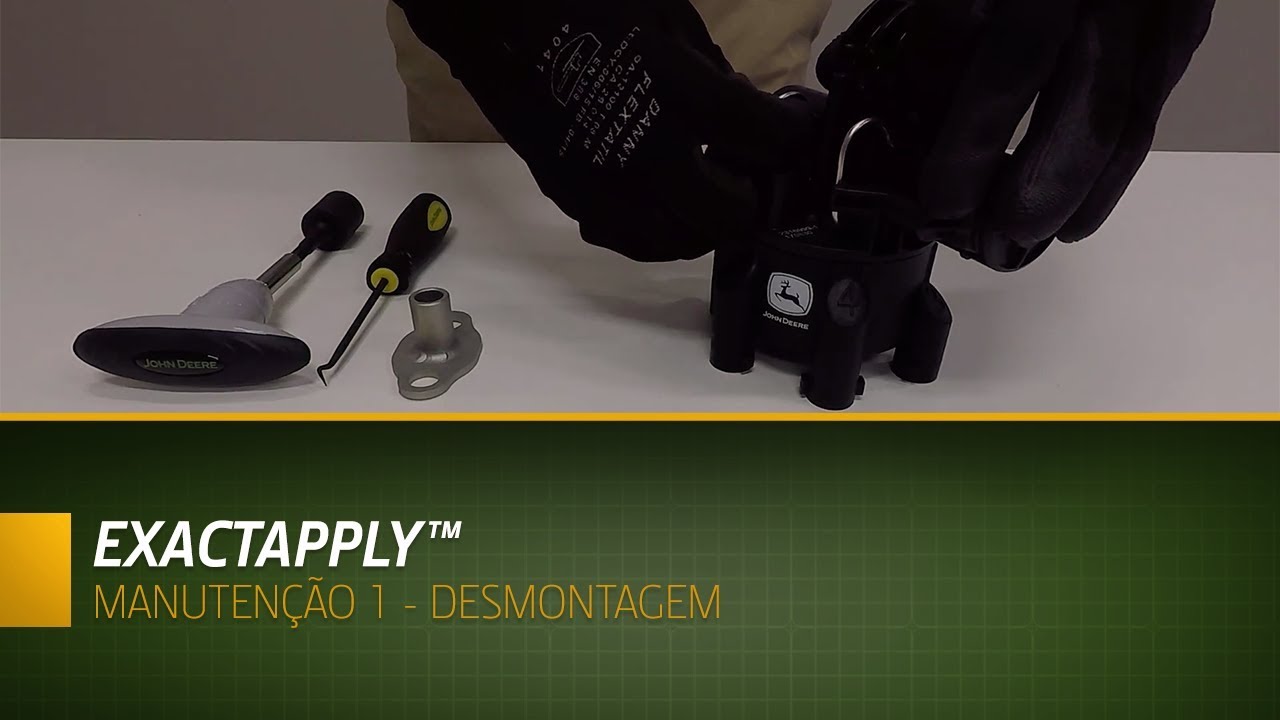 Manutenção da torre do ExactApply™ - Desmontagem - YouTube