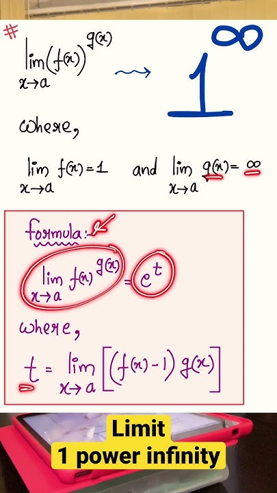 Limit of 1 Power Infinity Concept / Short Trick - YouTube