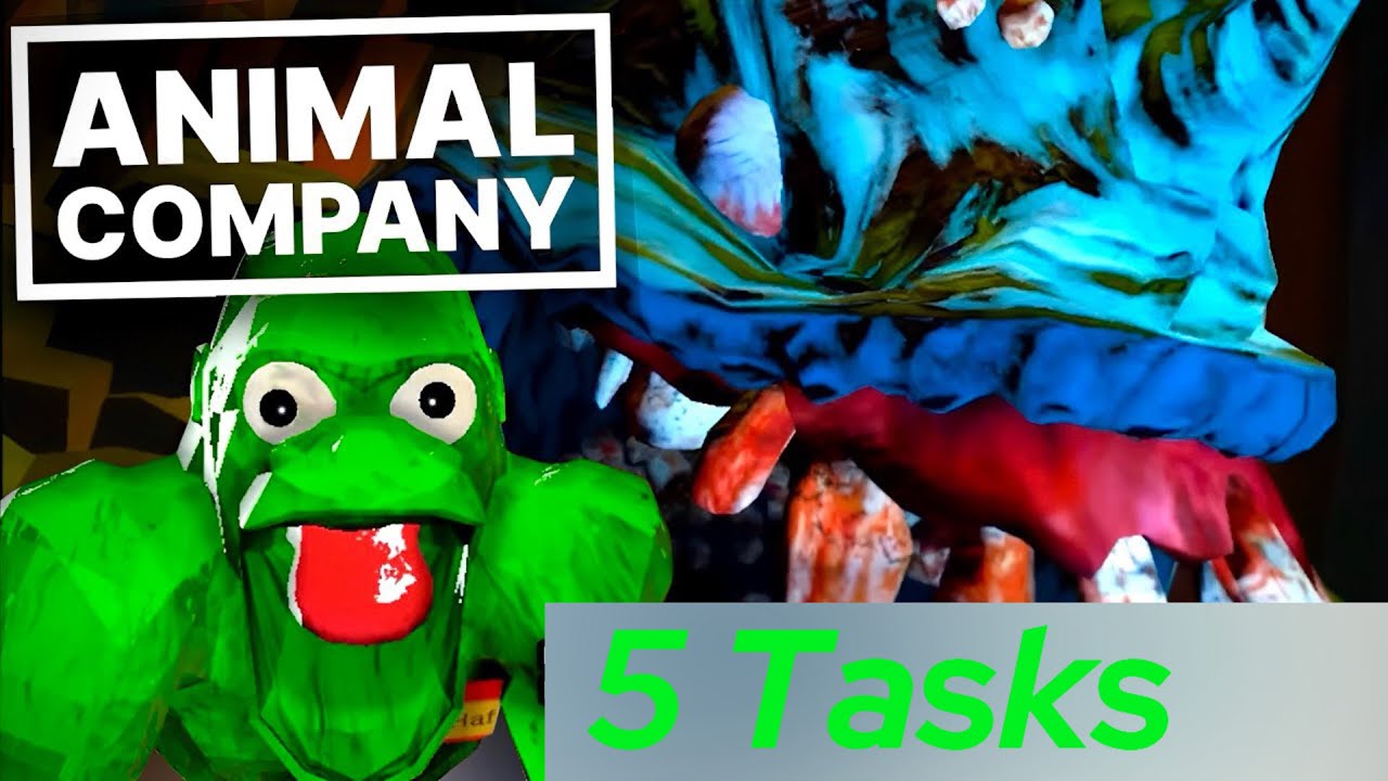 5 TASKS IN ANIMAL COMPANY - YouTube