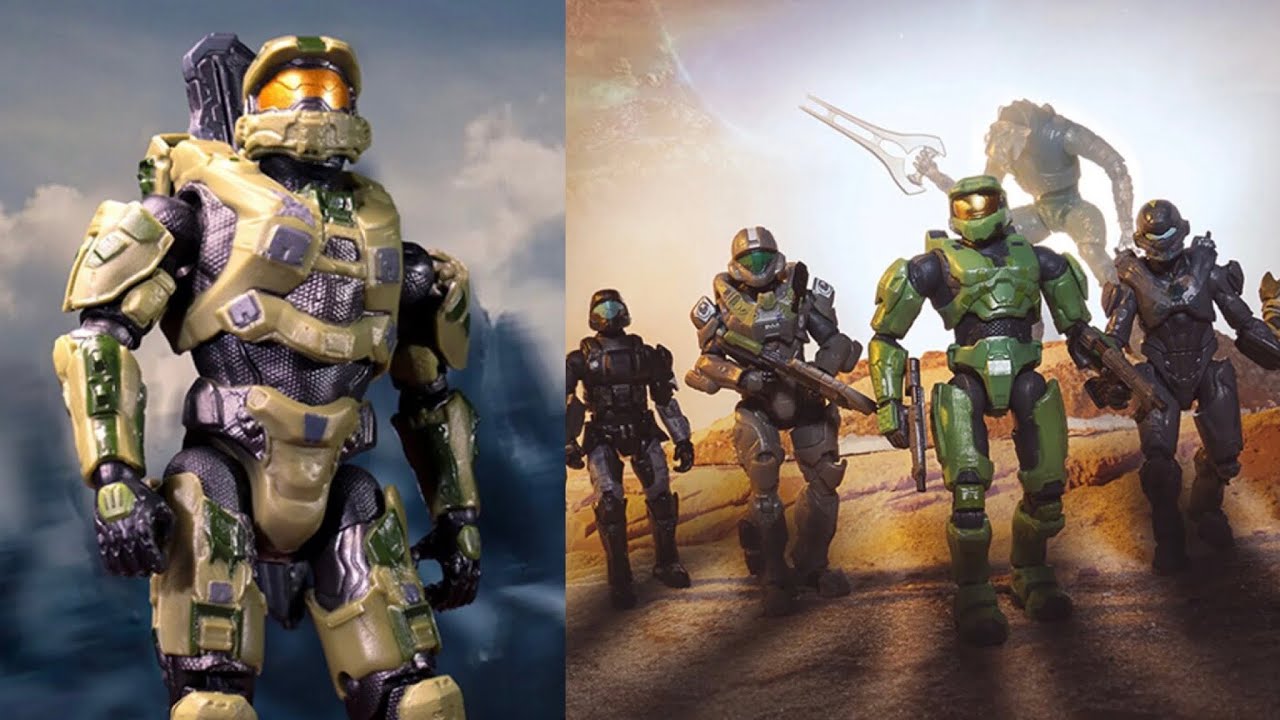 New Jazwares Halo 4 Master Chief Deluxe, Fornite Frozen Fishstick 4 ...