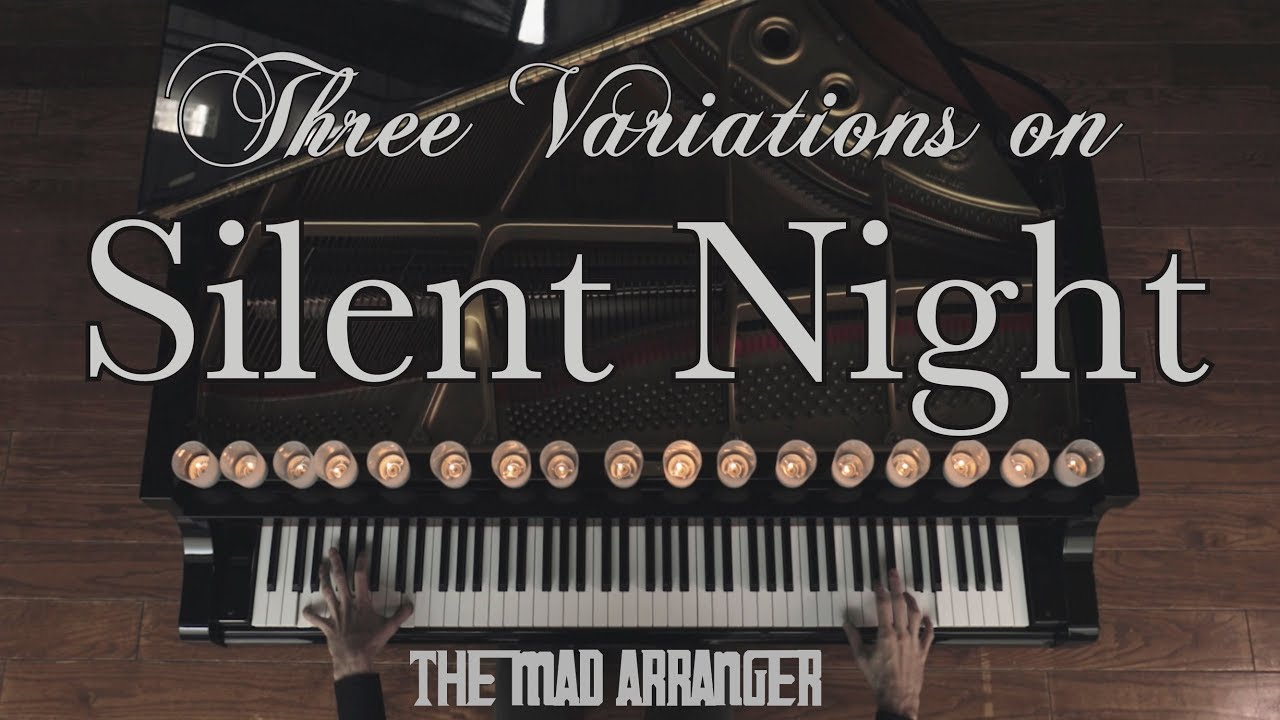 Jacob Koller - 3 Variations on Silent Night - Advanced Piano Cover with ...