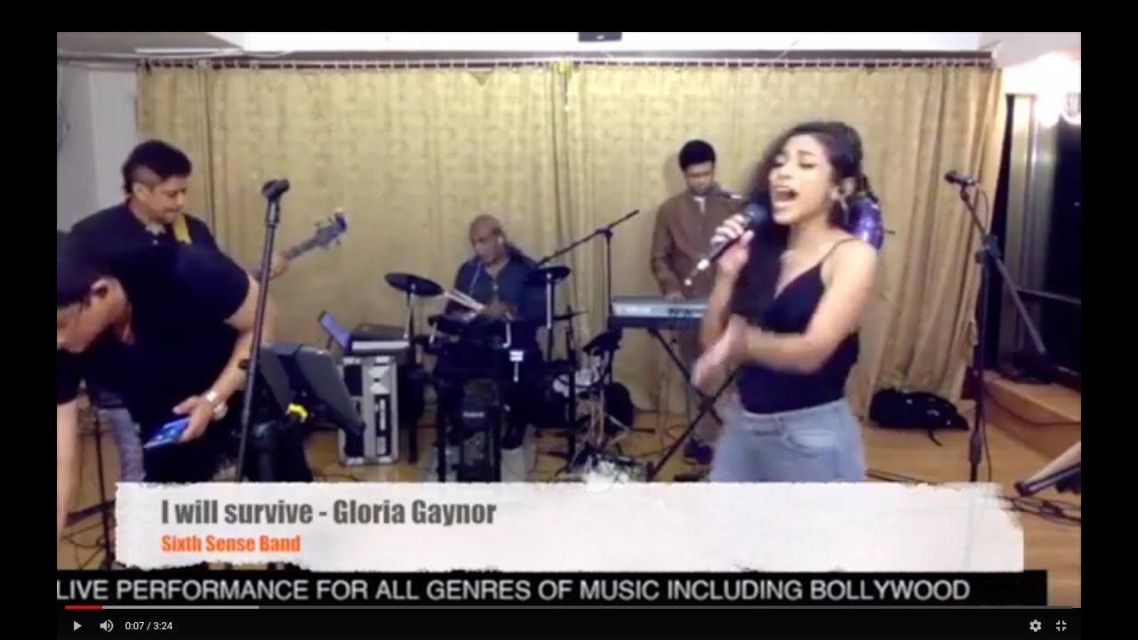 I will survive | Sixth Sense Band - YouTube