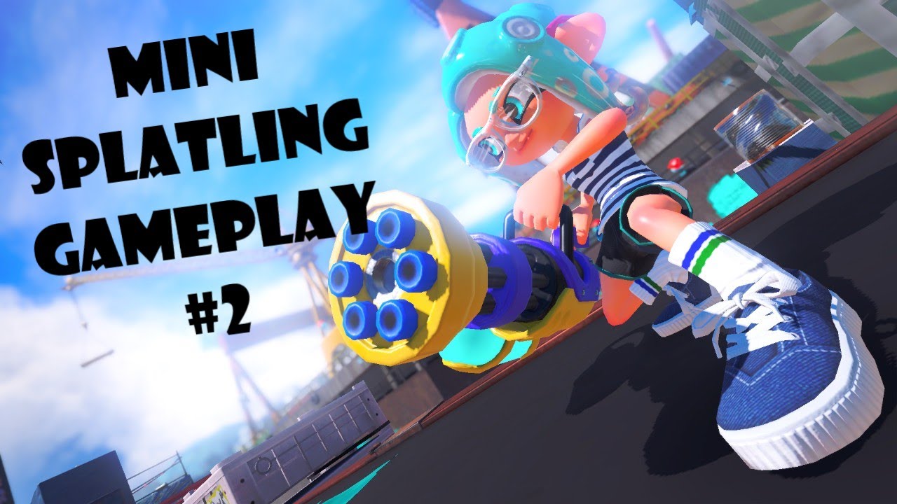 Mini Splatling Gameplay #2 - Splatoon 3 | X-Battle (Rainmaker) - YouTube